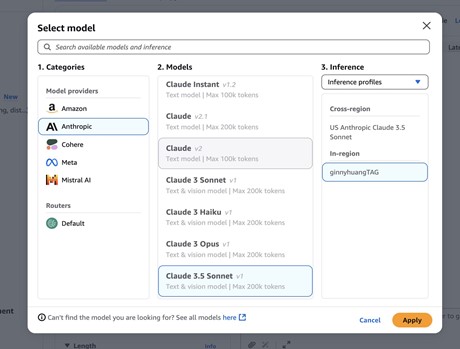 利用 Amazon Bedrock Inference Profile 實現 Model 成本追蹤與管理