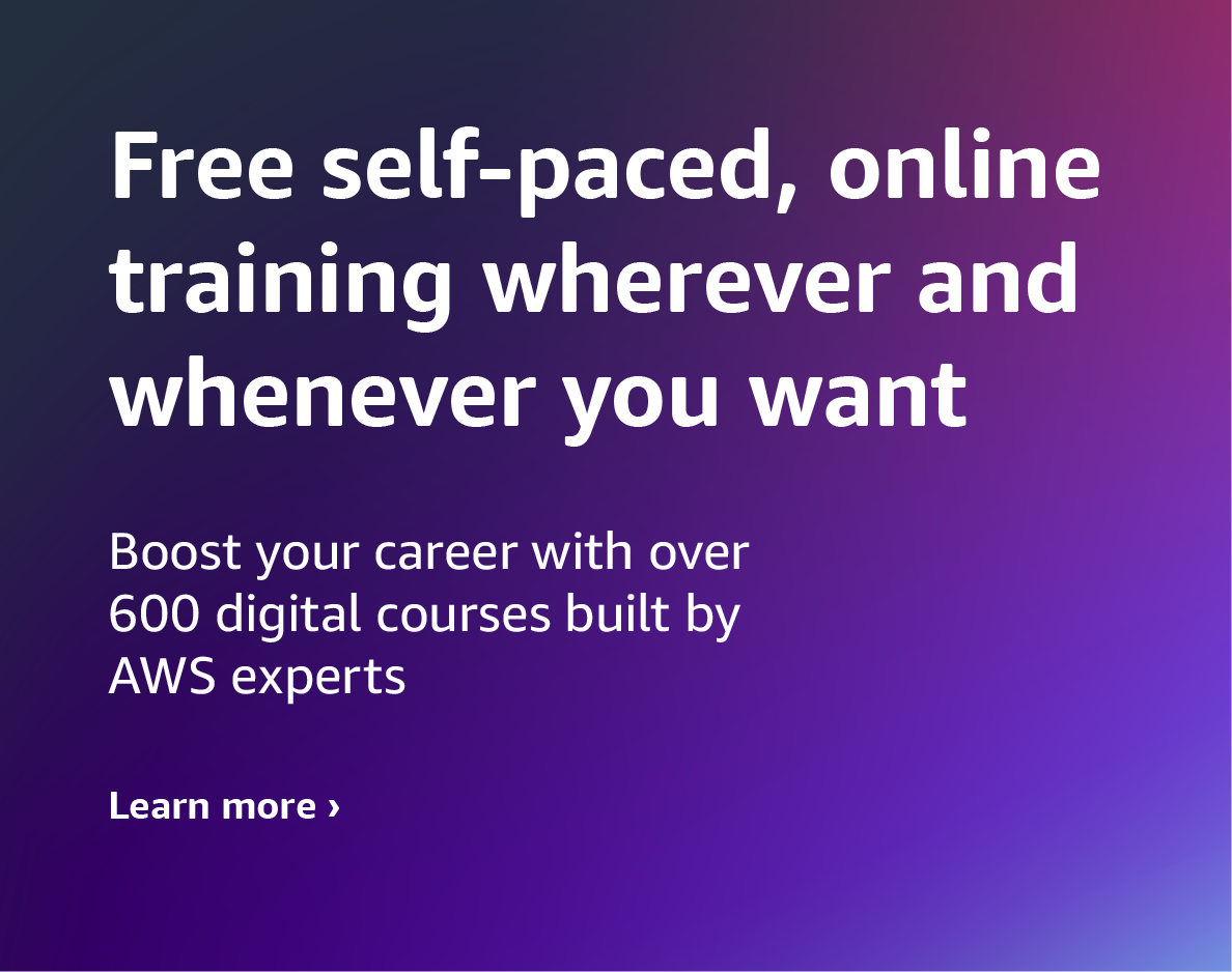 Amazon Web Services Sign-In