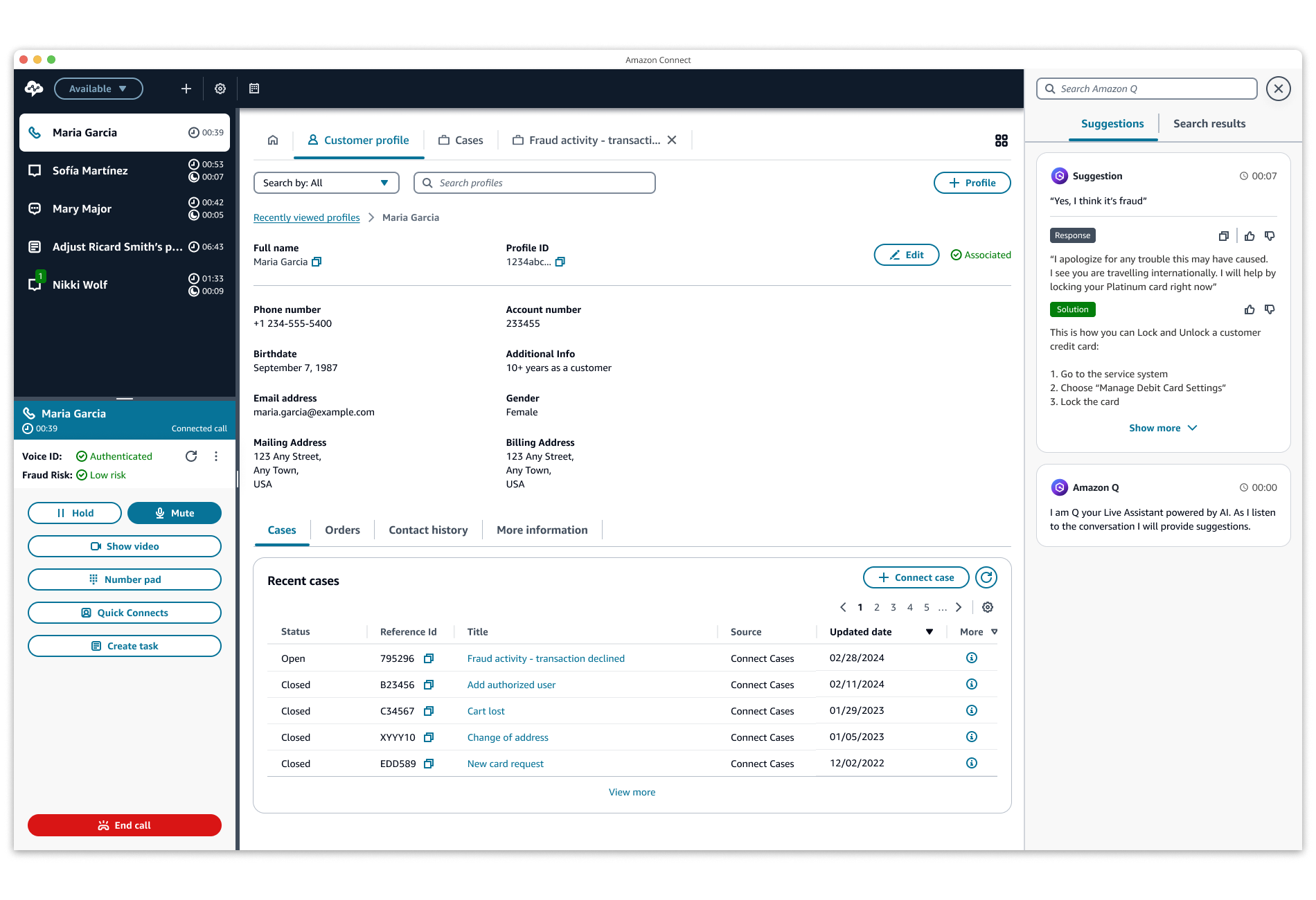 Amazon Connect Customer Profiles – Amazon Web Services