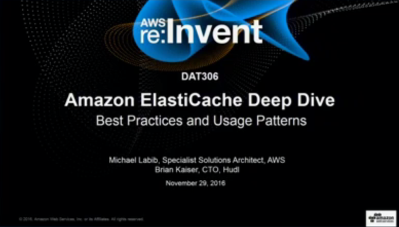 Caching - Amazon Web Services (AWS)