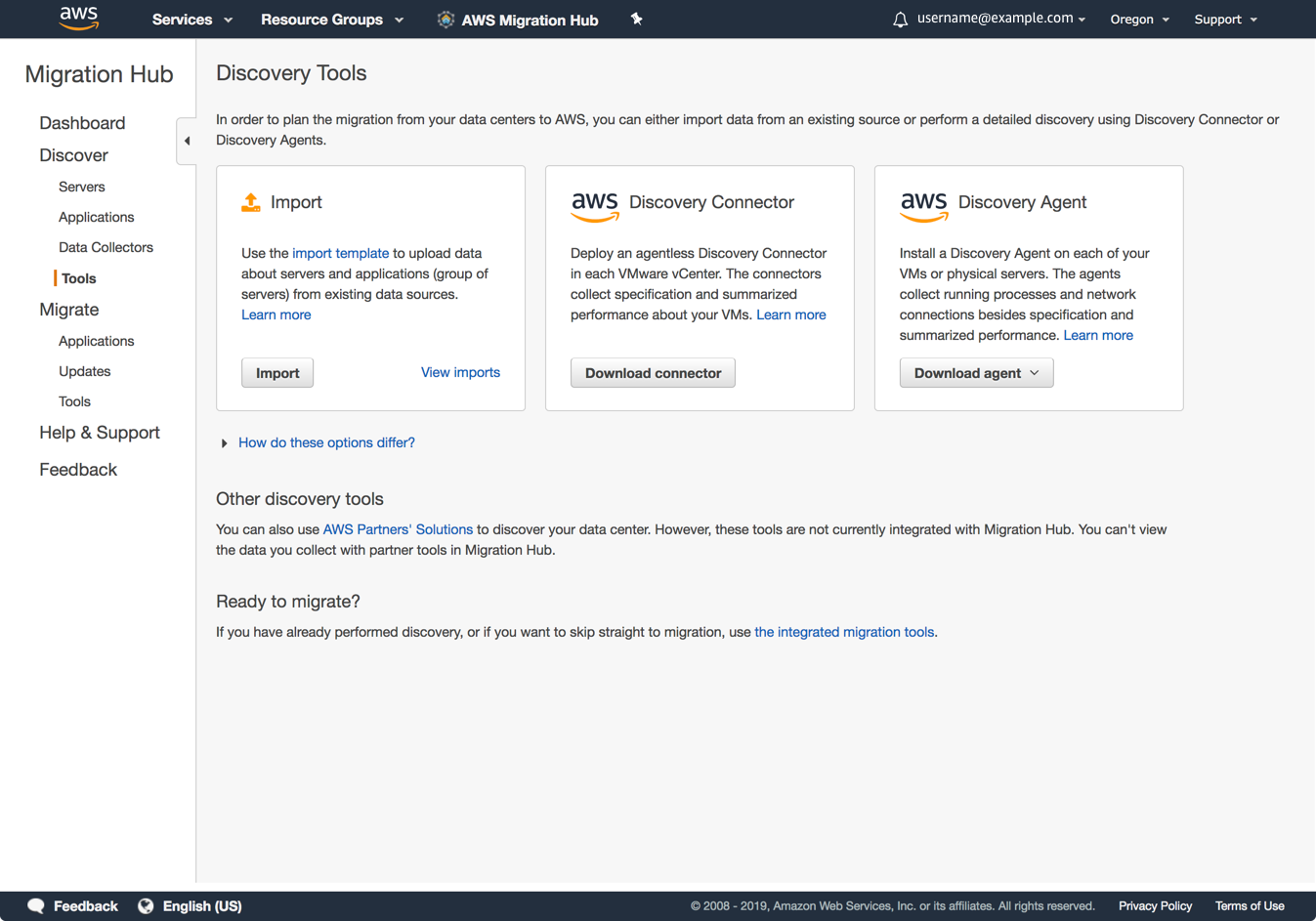 AWS Migration Hub Features - Amazon Web Services AWS Migration Hub Features - Amazon Web Services