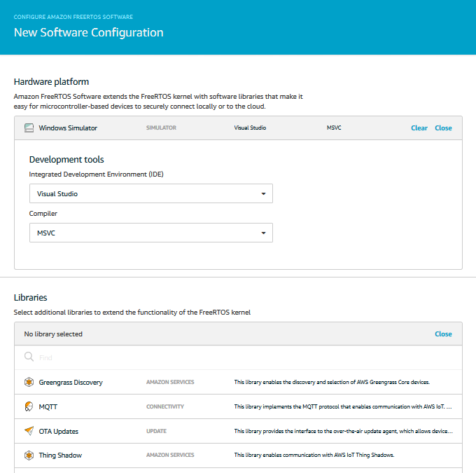 Amazon FreeRTOS の特徴
