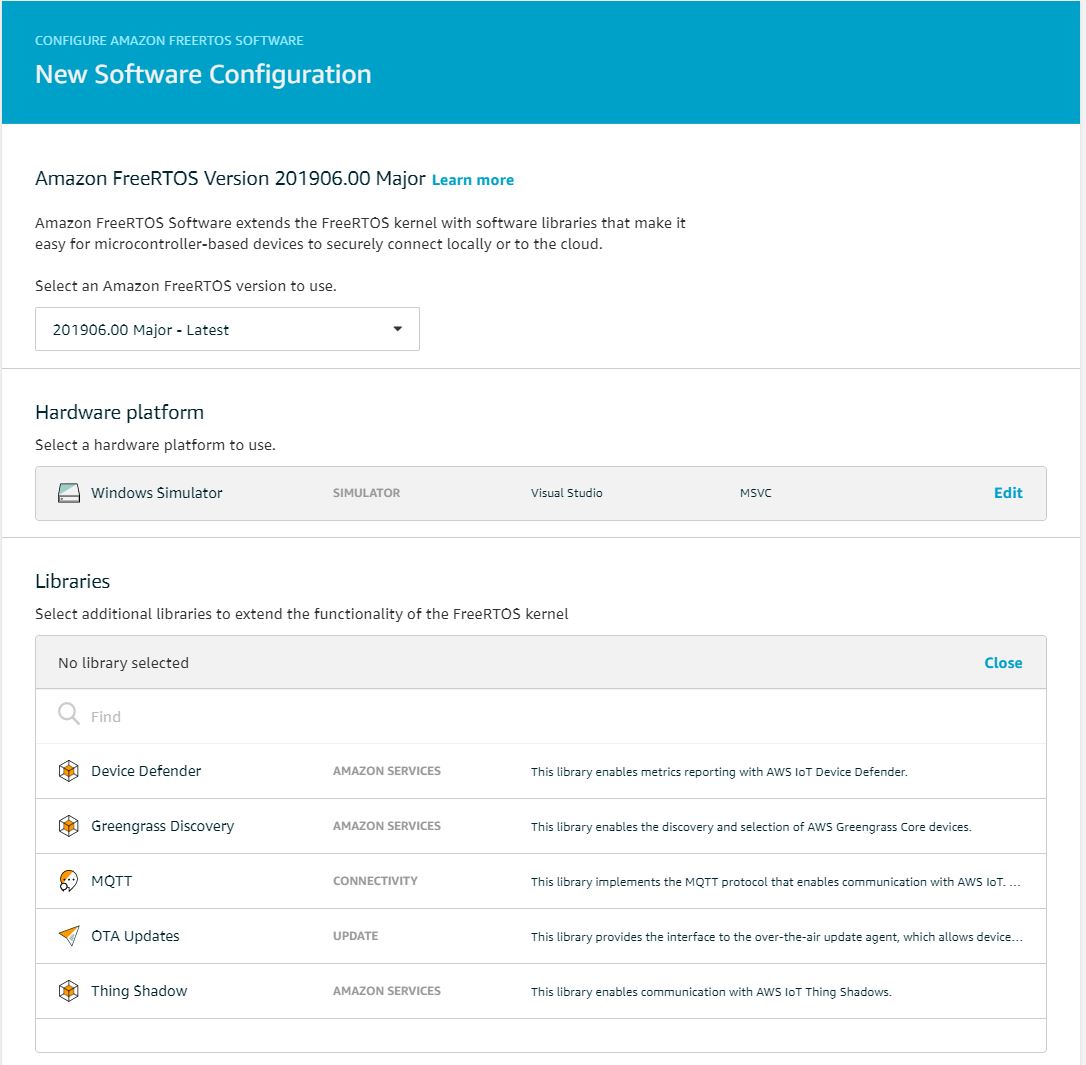 特徴 - Amazon FreeRTOS | AWS