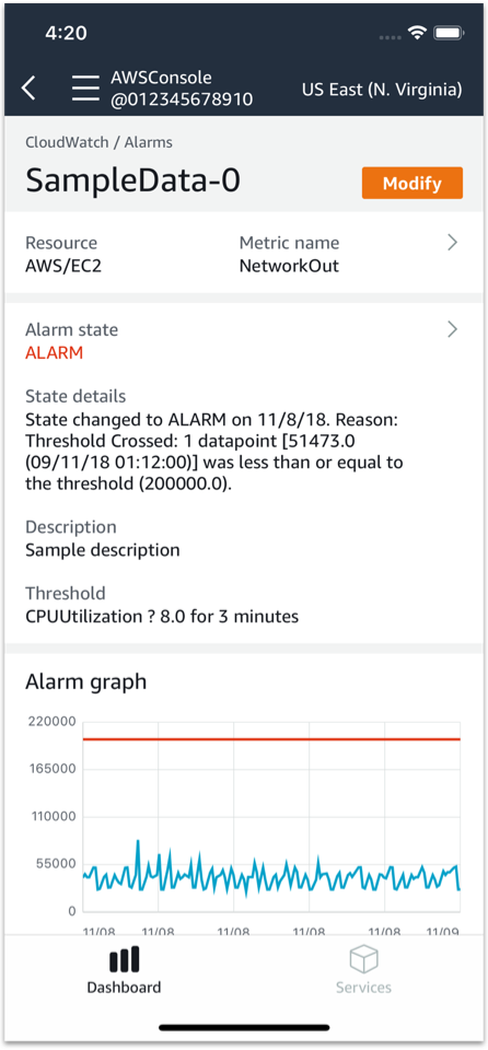 AWS Console Mobile Application - Amazon Web Services