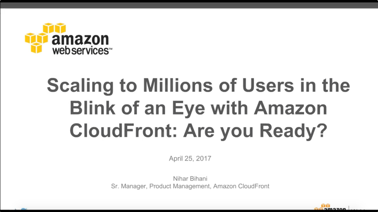 Getting Started with Amazon CloudFront – AWS