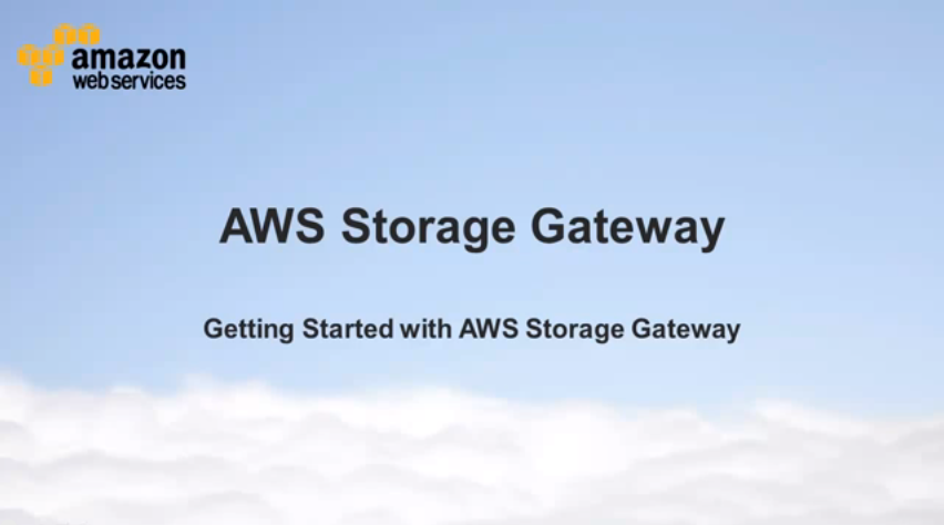 AWS Storage Gateway – Conceitos básicos – Amazon Web Services (AWS)