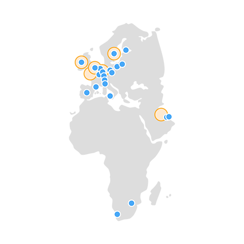 Regiones y zonas de disponibilidad de la infraestructura global