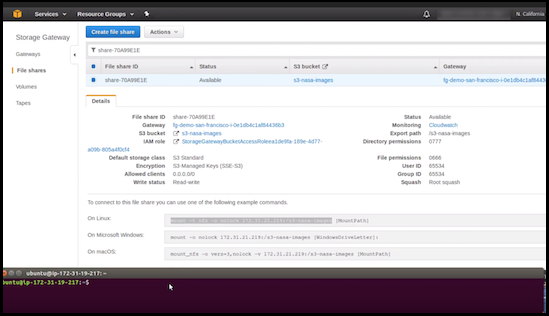 AWS Storage Gateway – File Gateway – Amazon Web Services (AWS)